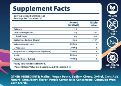 Melatonin FREE Sleep Gummies – PlantViva